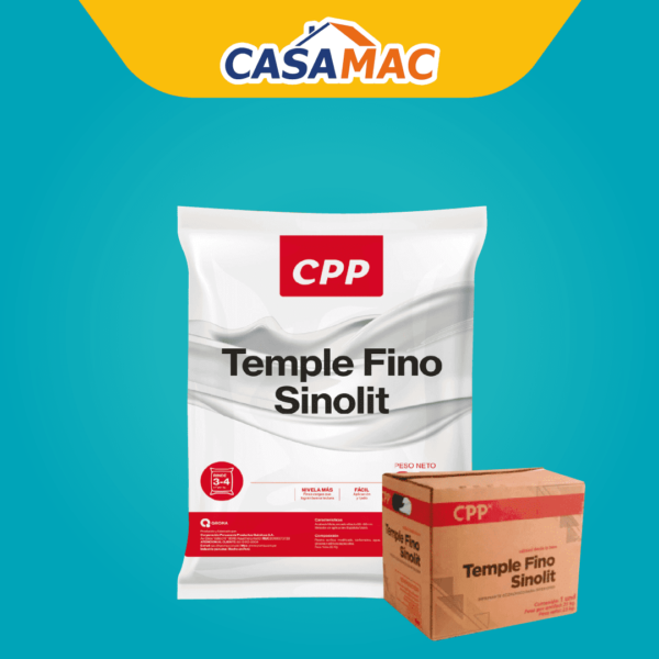 TEMPLE FINO SINOLIT CPP DE 25 KG – CASAMAC