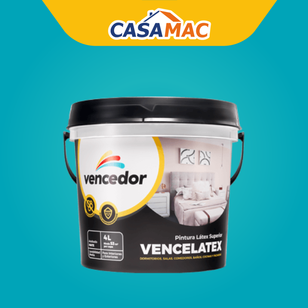 LÁTEX VENCELATEX MATE VENCEDOR DE 1 GL – CASAMAC