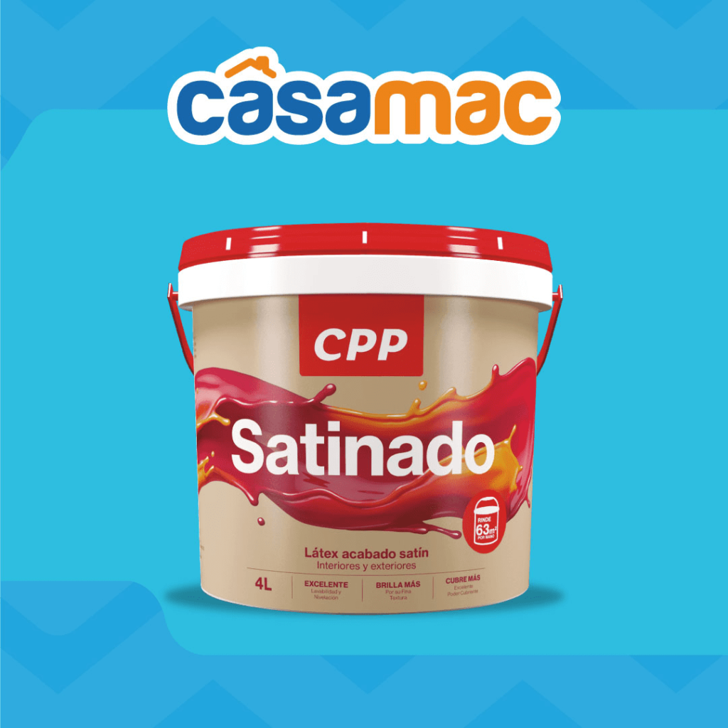 SATINADO LÁTEX CPP DE 1 GL – CASAMAC