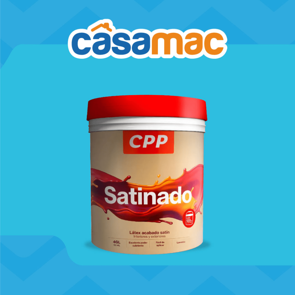 SATINADO LÁTEX CPP DE 4 GL – CASAMAC