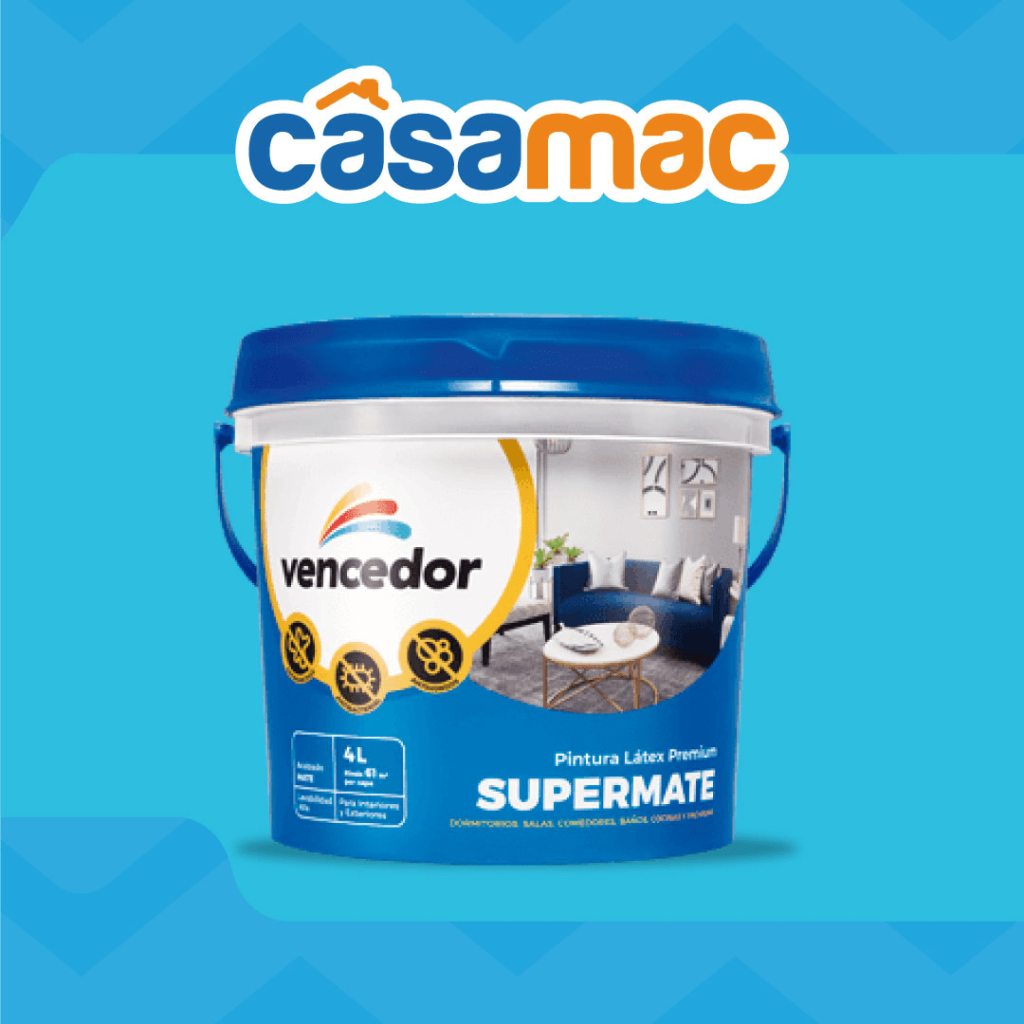 LÁTEX SUPERMATE VENCEDOR – CASAMAC