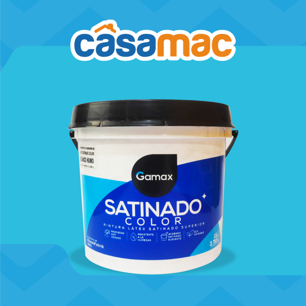 LÁTEX SATINADO GAMAX 1 GL – CASAMAC
